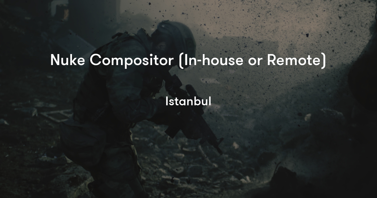 Nuke Compositor (In-house or Remote) - MyLiaison | Jobylon