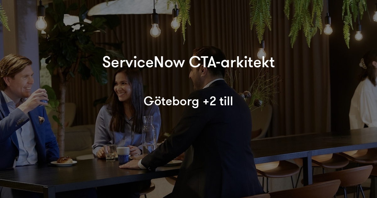 ServiceNow CTA-arkitekt - KPMG | Jobylon