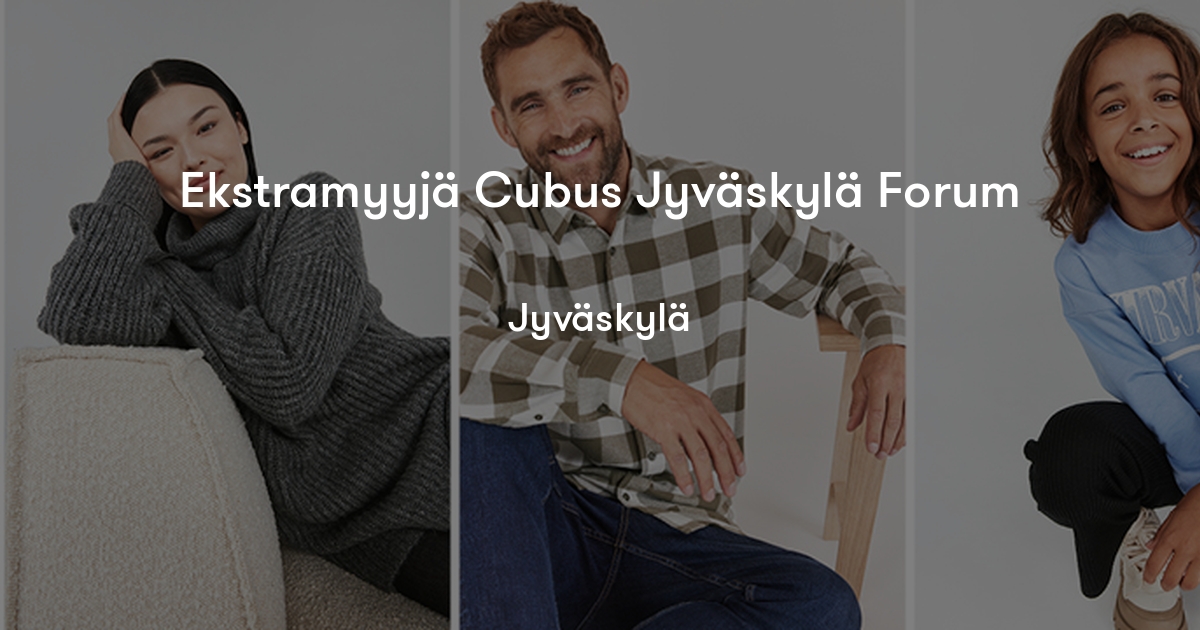 Ekstramyyjä Cubus Jyväskylä Forum - Cubus | Jobylon