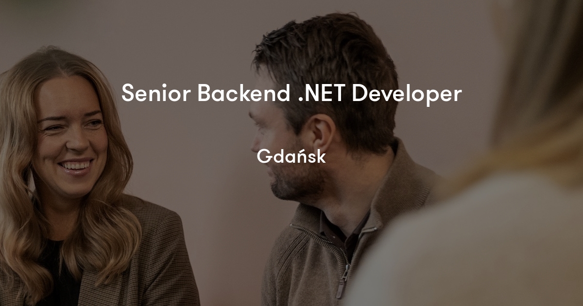 Senior Backend .NET Developer - Simployer | Jobylon