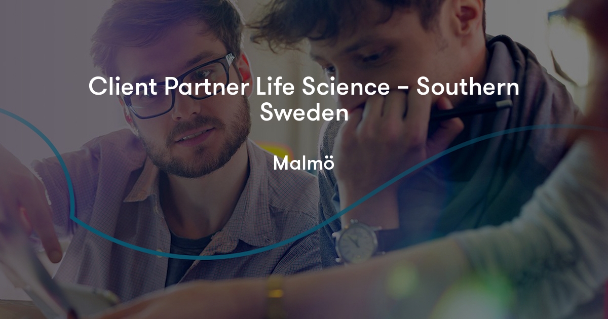 Client Partner Life Science – Southern Sweden - Capgemini Engineering ...
