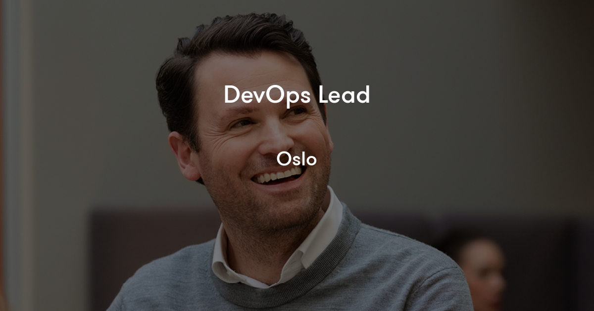 DevOps Lead - OBOS | Jobylon