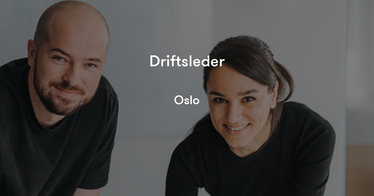 Driftsleder - OBOS Eiendom | Jobylon
