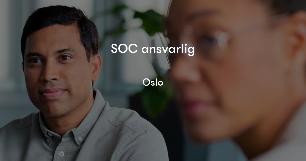 SOC ansvarlig - OBOS | Jobylon