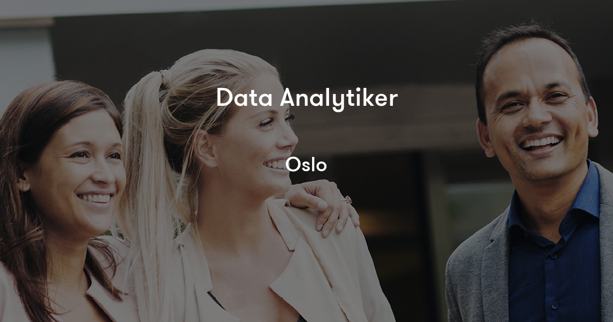 Data Analytiker - OBOS BBL | Jobylon