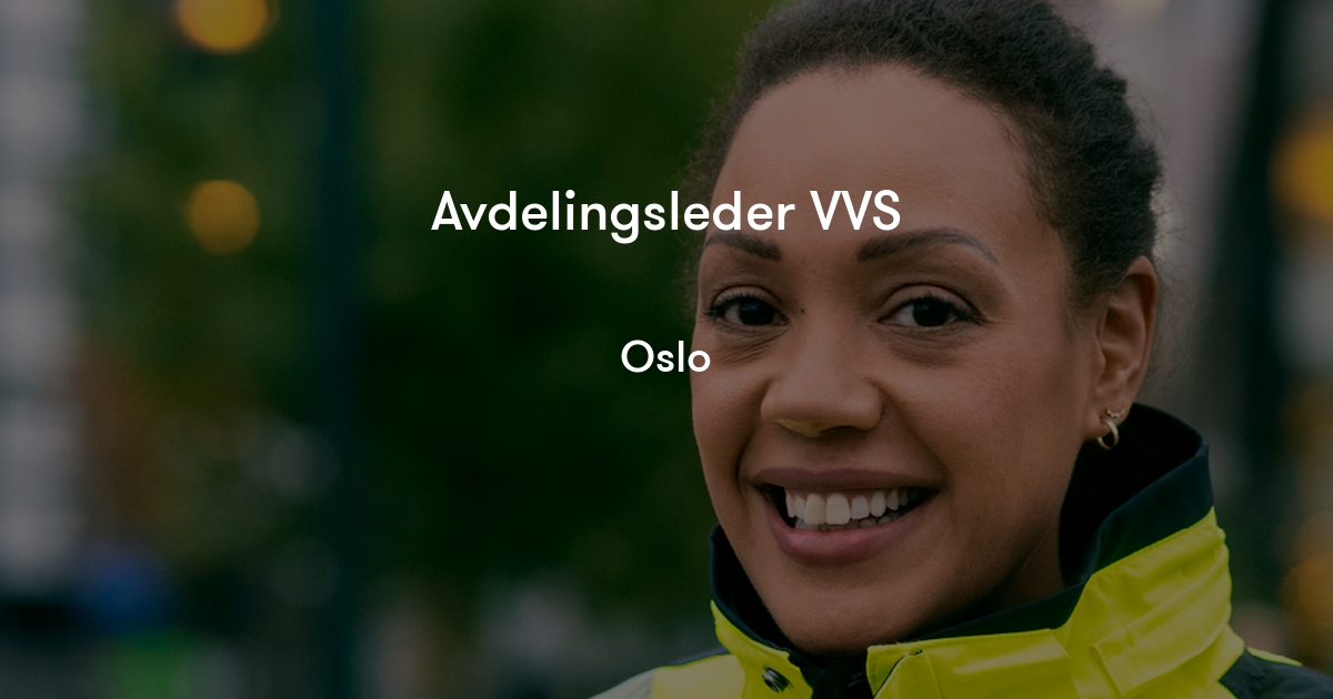 Avdelingsleder VVS - OBOS Prosjekt | Jobylon