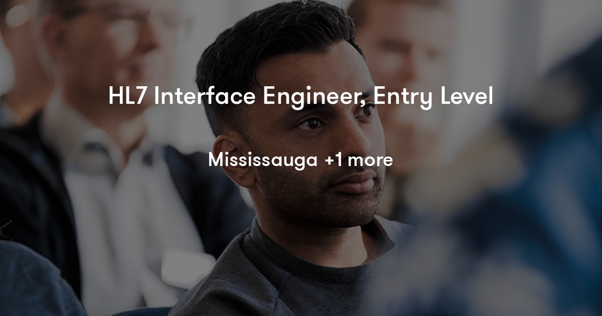 HL7 Interface Engineer, Entry Level - Sectra | Jobylon