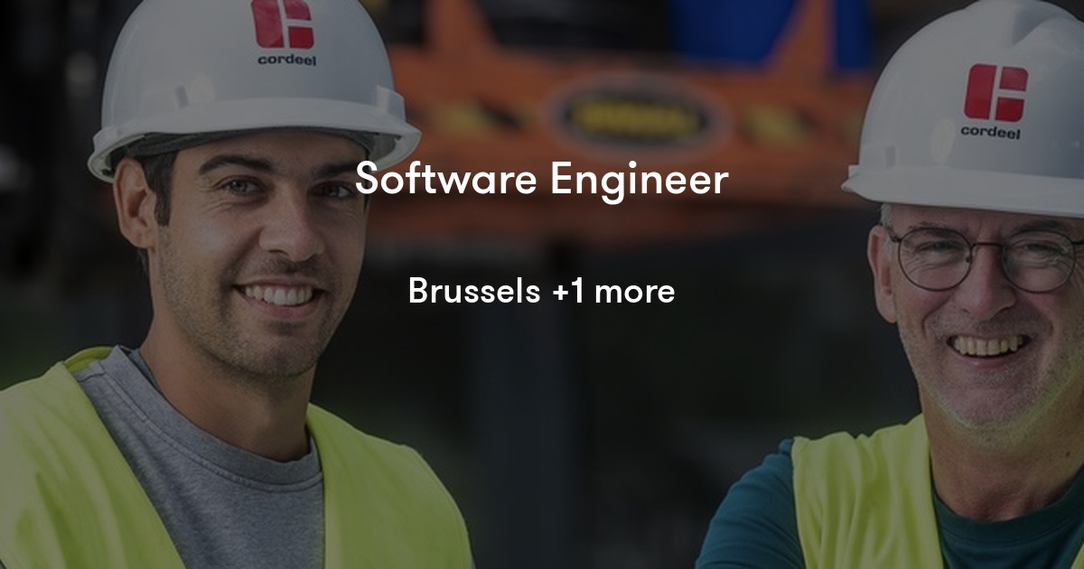 Software Engineer - Cordeel Group | Jobylon