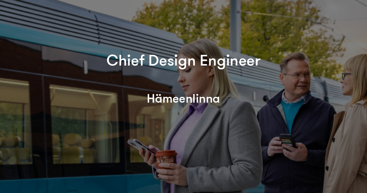 Chief Design Engineer - Etteplan | Jobylon