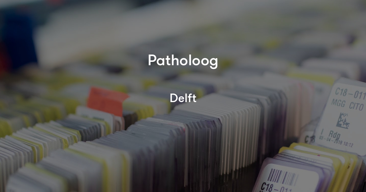 Patholoog - RHMDC | Jobylon