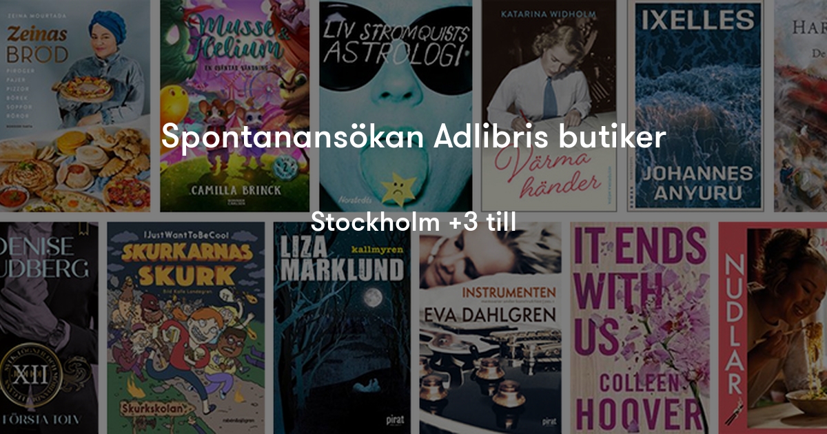 Spontanansökan Adlibris butiker - Adlibris | Jobylon