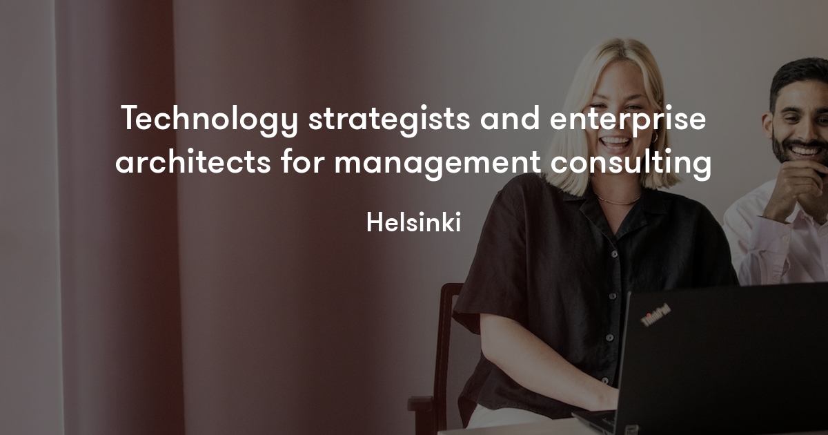 Technology strategists and enterprise architects for management ...