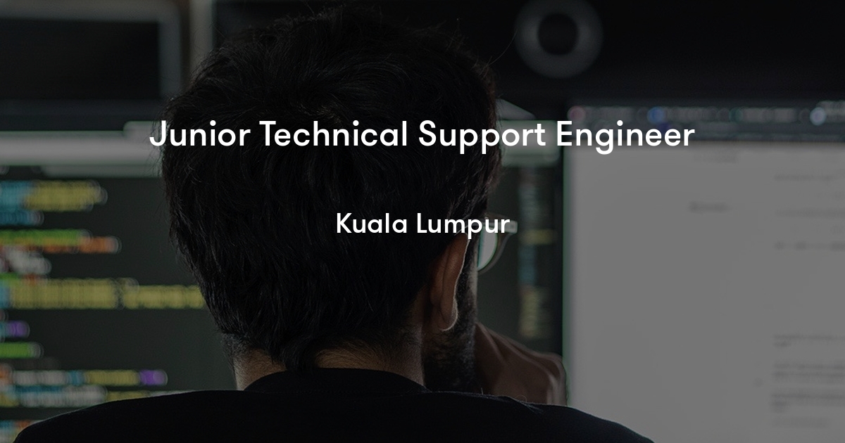 Junior Technical Support Engineer WithSecure Jobylon
