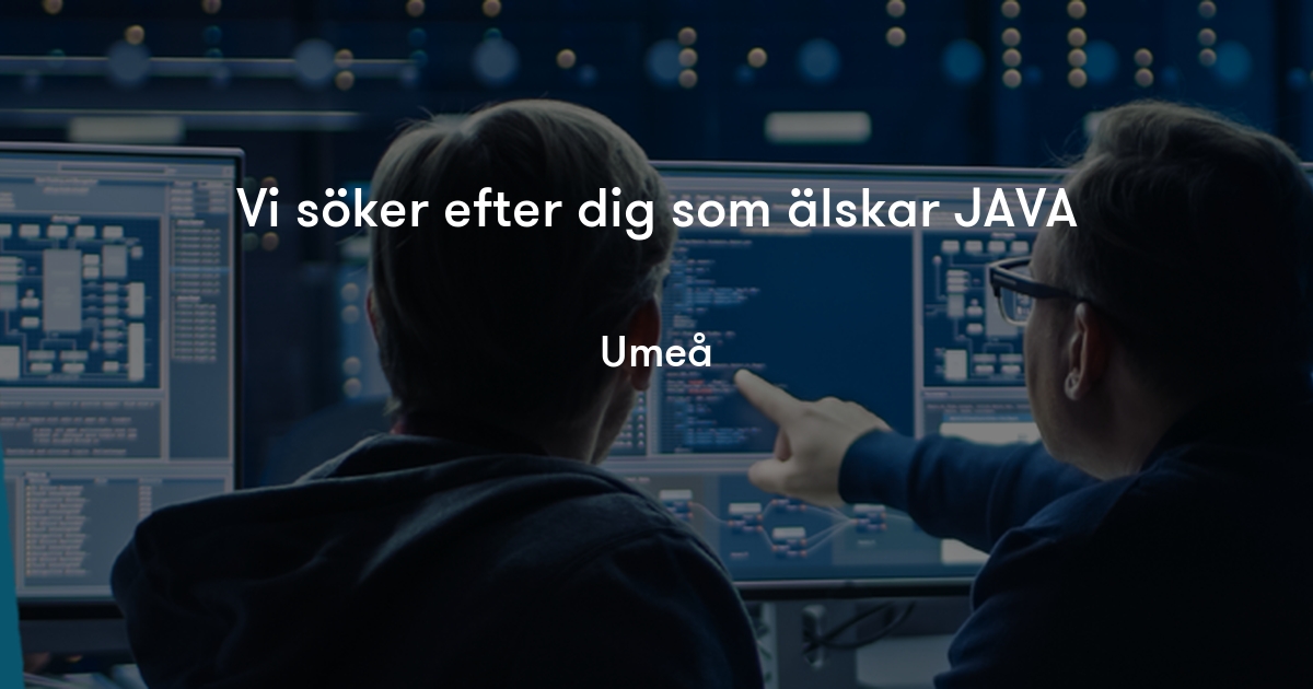 Vi söker efter dig som älskar JAVA - Sogeti | Jobylon