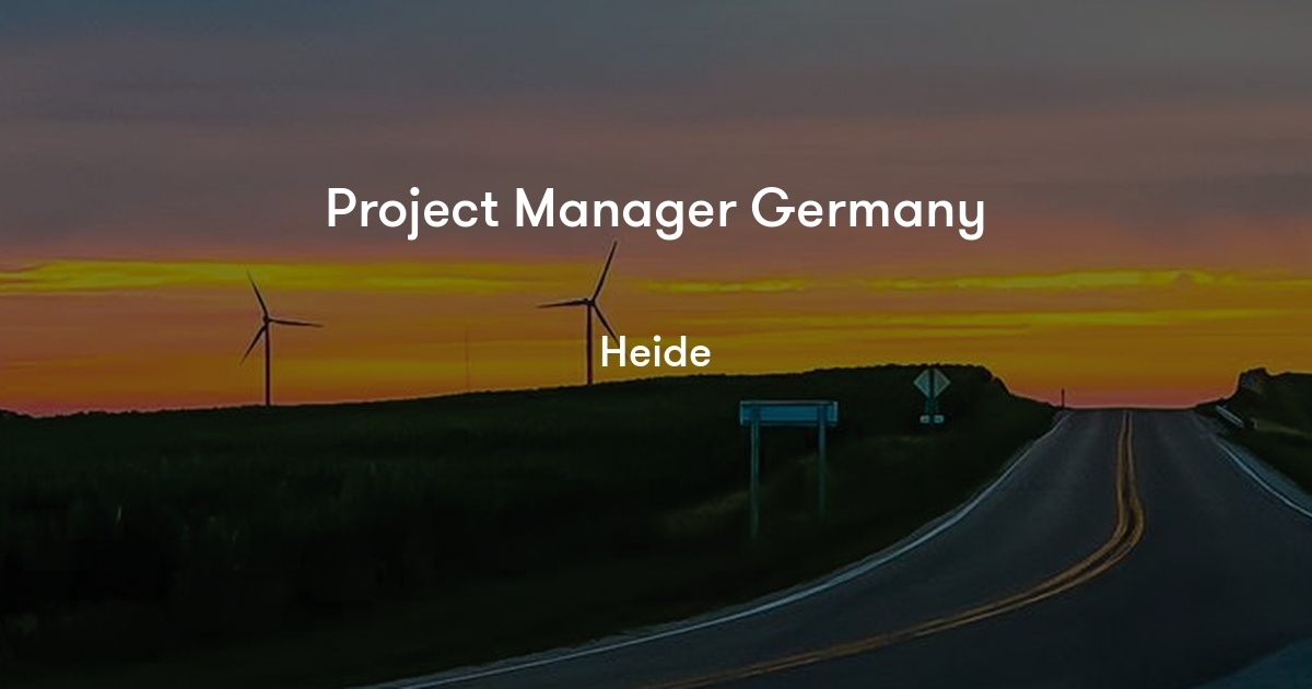 Project Manager Germany - Northvolt | Jobylon