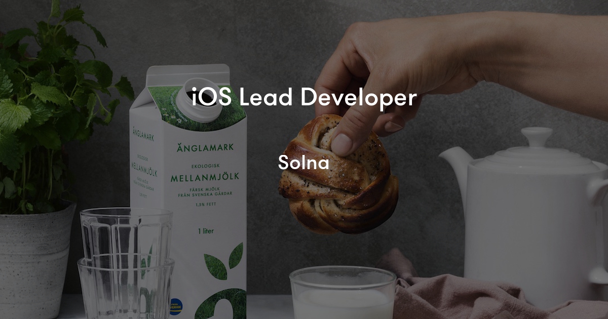 iOS Lead Developer - Coop Sverige | Jobylon
