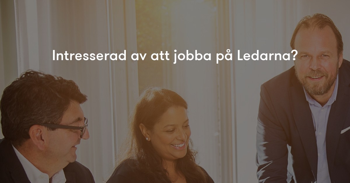 Intresserad av att jobba på Ledarna? - Ledarna - Sveriges ...