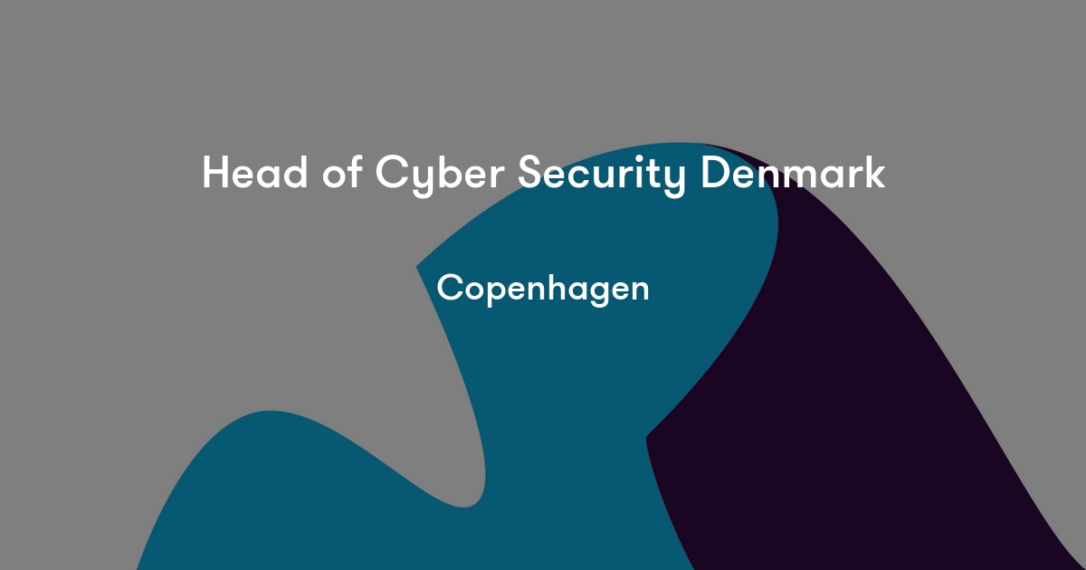 Head of Cyber Security Denmark - Capgemini Danmark A/S | Jobylon