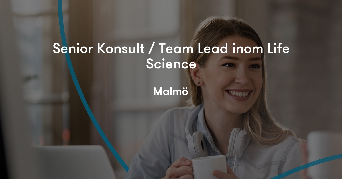Senior Konsult / Team Lead inom Life Science - Capgemini Engineering ...