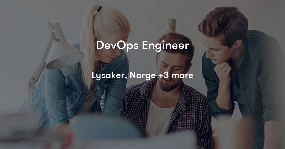 DevOps Engineer - Santander Consumer Bank Norway | Jobylon