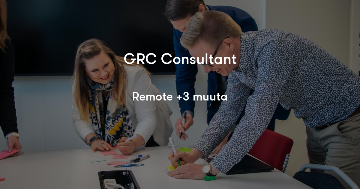 GRC Consultant - Sofigate | Jobylon