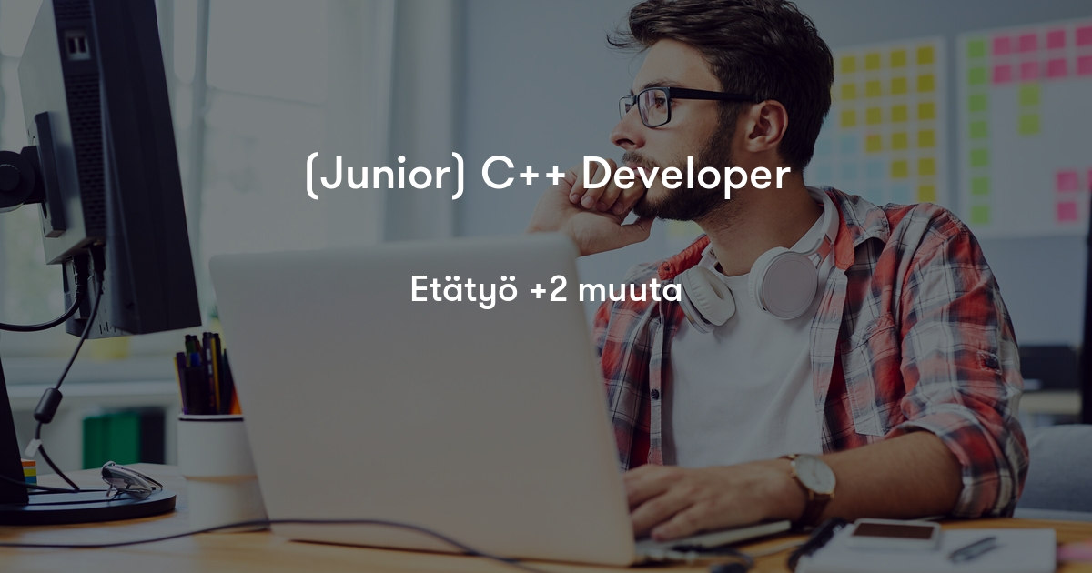 (Junior) C++ Developer - Anygraaf | Jobylon
