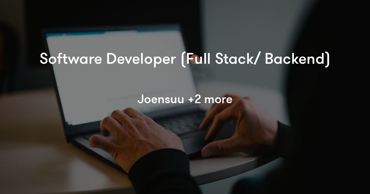 Software Developer (Full Stack/ Backend) - Keypro | Jobylon