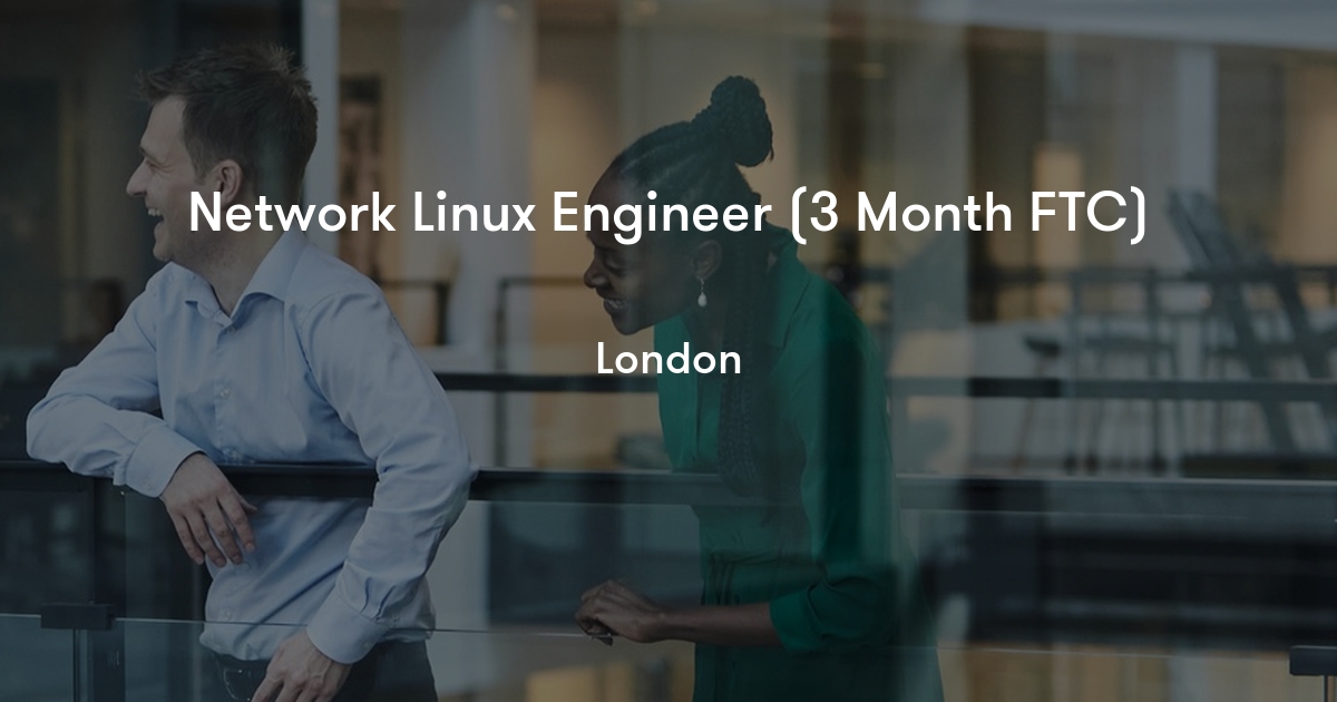 Network Linux Engineer (3 Month FTC) - WithSecure | Jobylon