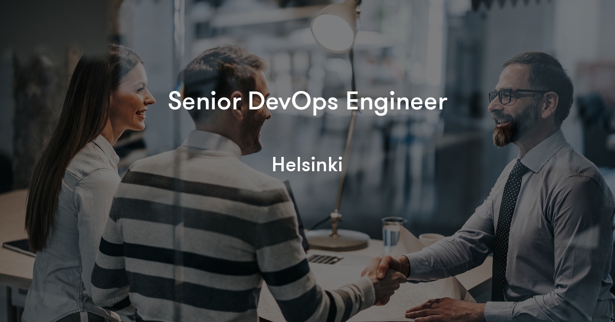 Senior DevOps Engineer - WithSecure | Jobylon