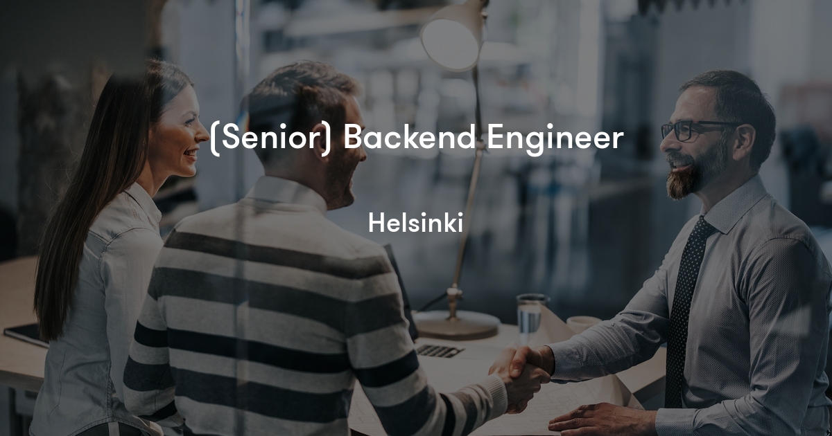 (Senior) Backend Engineer - WithSecure | Jobylon